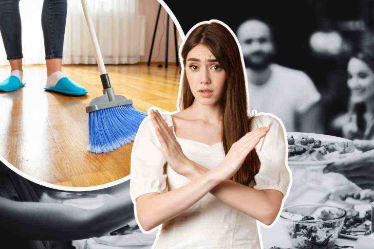 Mai spazzare il pavimento dopo cena, ecco i tre motivi impensabili che ...